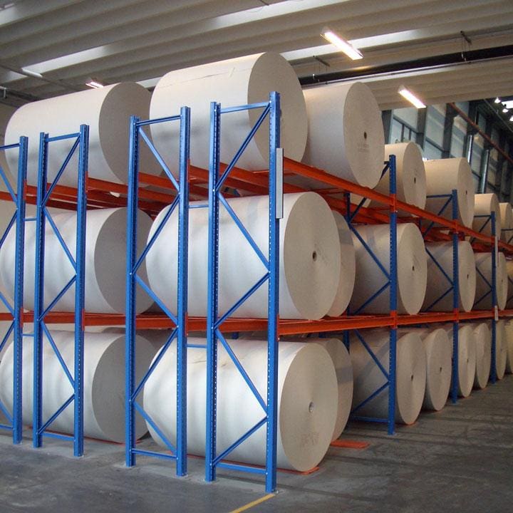 Safe and Secure Paper Rolls Storage Solutions | stow Racking